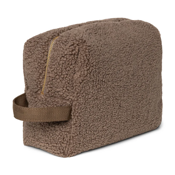 Braunes Necessaire aus Teddystoff | Studio Noos Jetzt bestellen ...